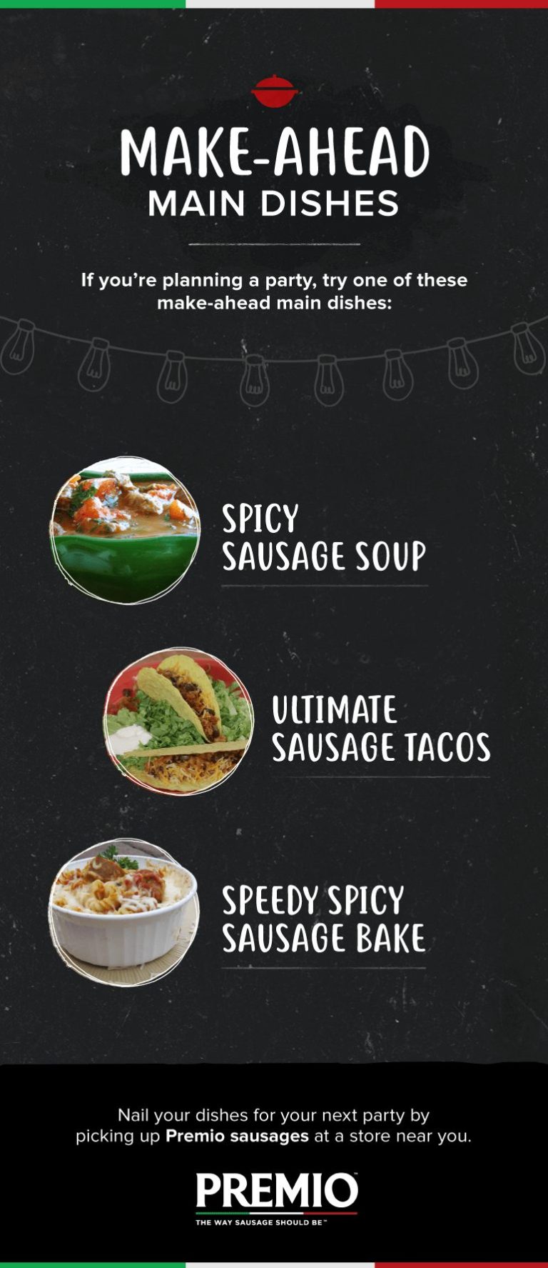 Tips to Prepare Food in Advance for Parties | Premio Foods